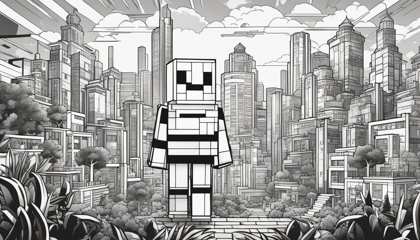 Minecraft Coloring Pages Enderman 19 Colorings Book